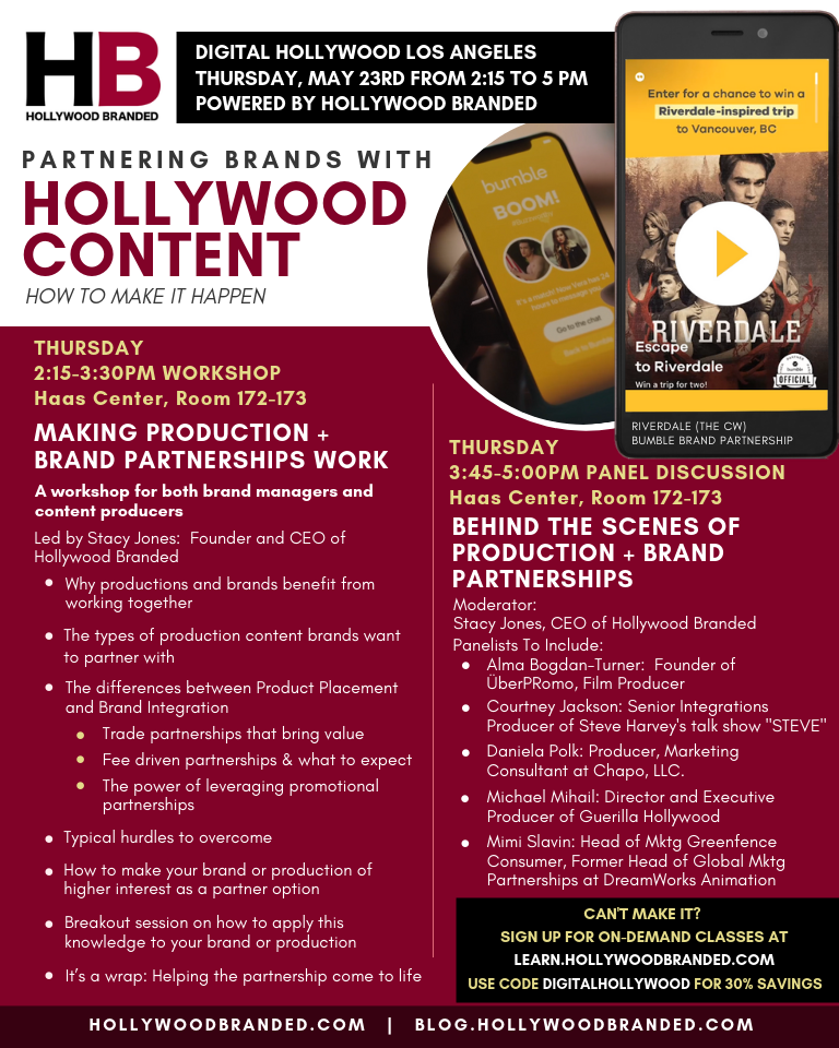 Partnering Brands With Hollywood Content - How To Make It Happen ...